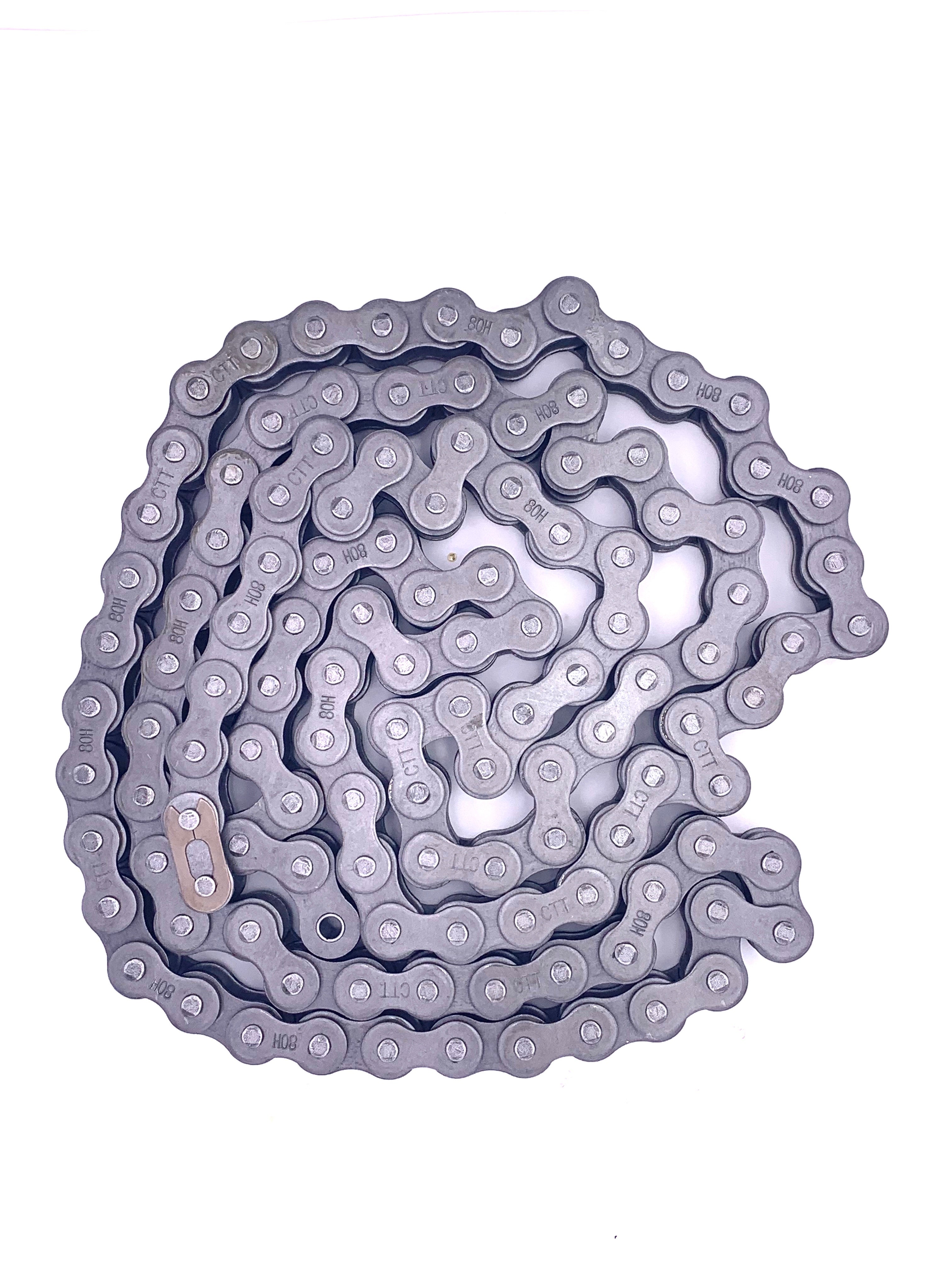 80H PRECISION ROLLER CHAIN-10’ COIL – Farmchains.com