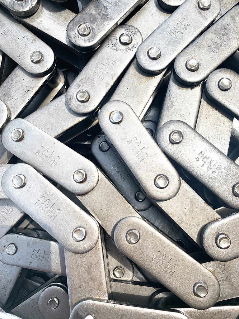 81XHH Roller Chain - MSR Extra Heavy Duty Bushed Steel - Farmchains.com