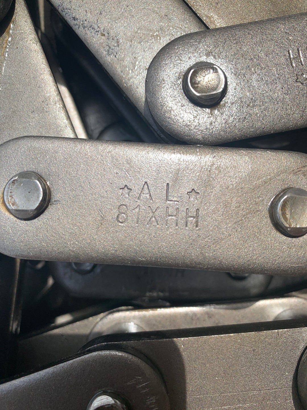81XHH Roller Chain - MSR Extra Heavy Duty Bushed Steel - Farmchains.com